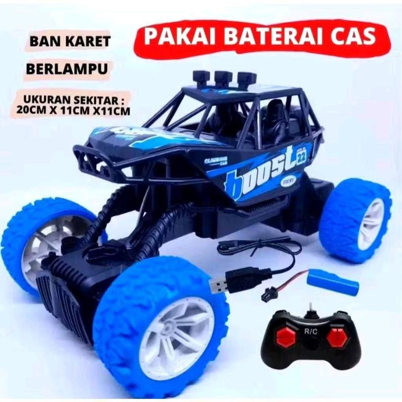 (BATERAI CAS) RC Monster Cross Country Mobil Remote Control Offroad ...