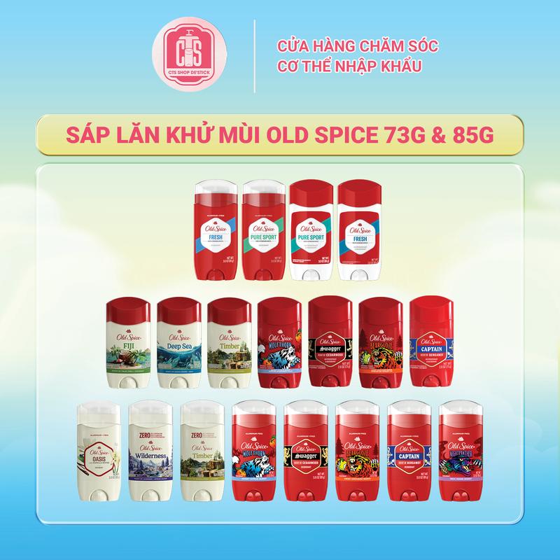 Sáp lăn khử mùi Old Spice 73g & 85g - Full Khử Mùi Hôi lăn khử - TikTok Shop Vietnam