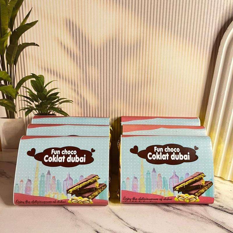 Paket Coklat Dubai 6pcs 80 gram- Makanan Manis Kering - Cemilan, - Shop ...