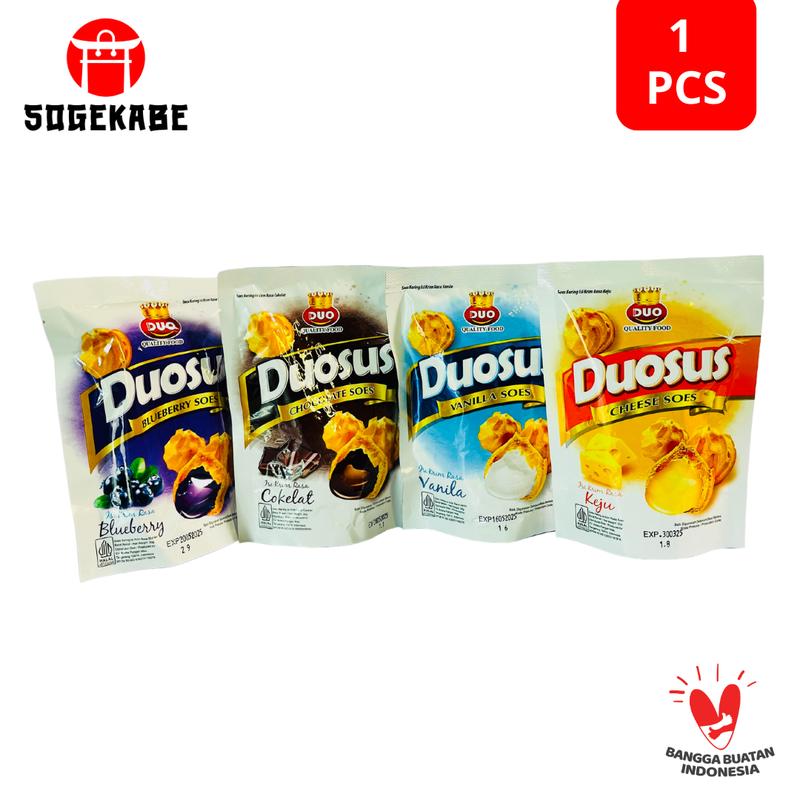 Duosus Pouch All Varian - Soes Kering 30 Gr Snack Cemilan Camilan ...