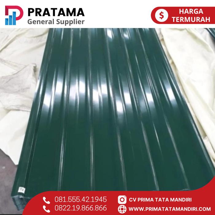 Jual ATAP SPANDEK GALVALUM WARNA 80 CM Atap Spandek Warna - Kota ...