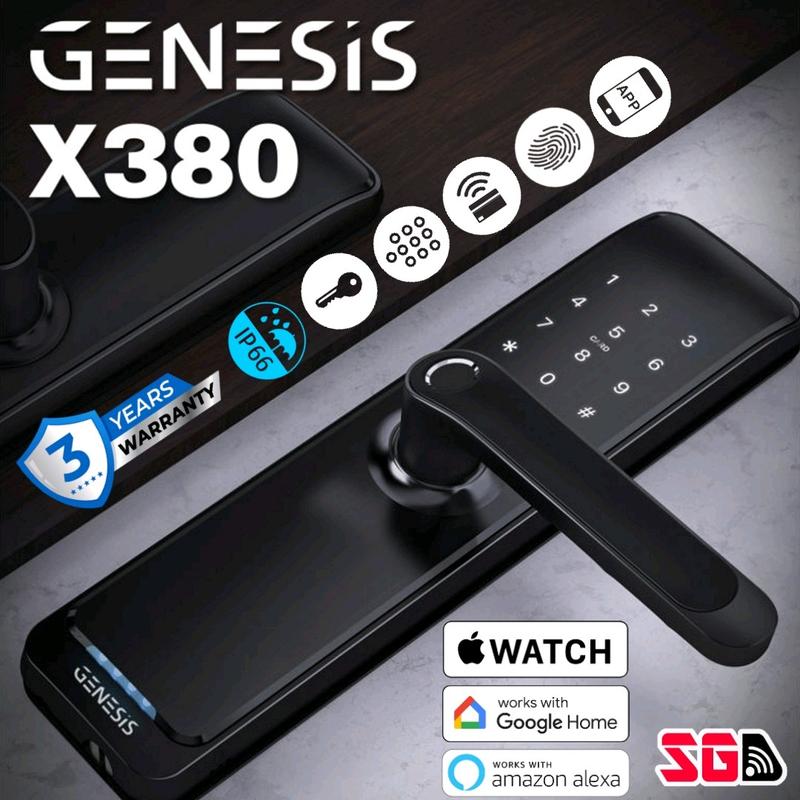 GENESIS X380 Smart Mortise Digital Door Lock - TikTok Shop Singapore