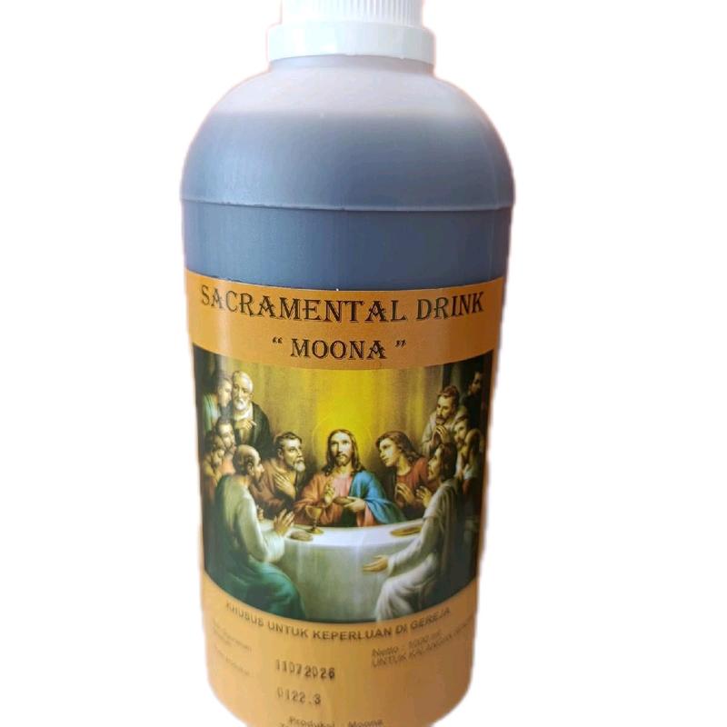 anggur Perjamuan Kudus moona 1 liter - Shop | Tokopedia