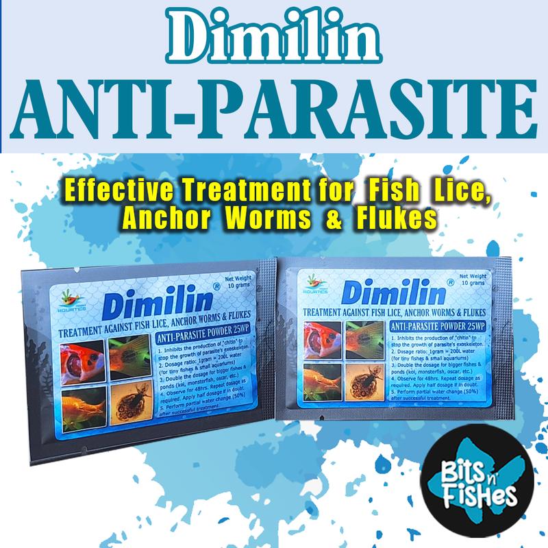 Dimilin Powder 25WP (10g) for Fish Lice, Anchor Worms & Flukes - TikTok ...