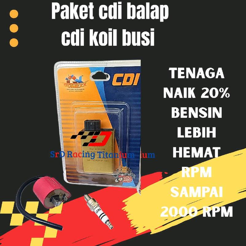 PAKET CDI BALAP CDI RACING COIL DAN BUSI SATRIA FU NON AHO TEBRAIK ...