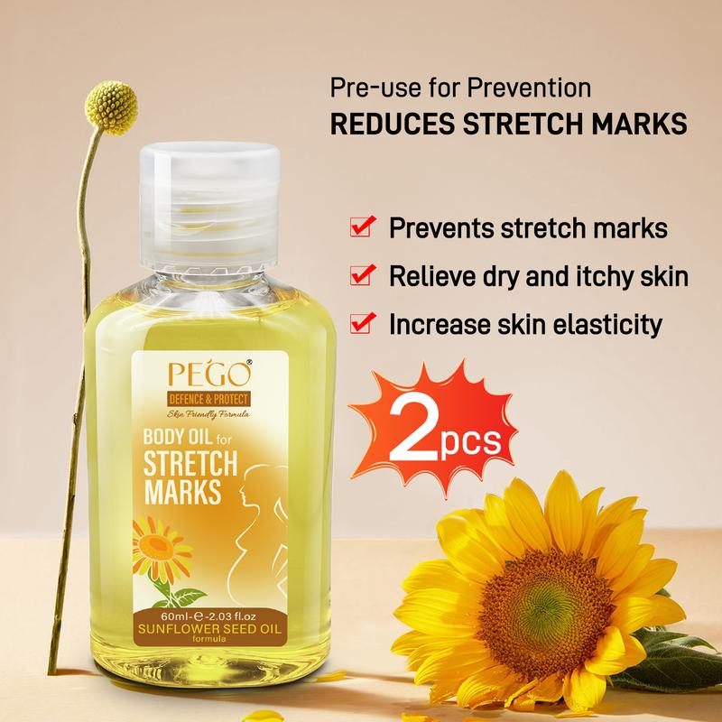 PEGO Body Oil for Stretch Mark, Prevents and Reduces Stretch - TikTok ...