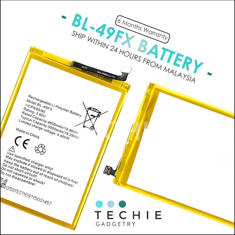 BL-49FX BATTERY BATERI COMPATIBLE FOR INFINIX HOT 8 X650 X650B - TikTok ...