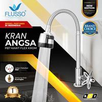 Jual Tokojlterang Kran Sink Bak Cuci Piring 1/2 Tanam Fleksibel 2 Mode ...