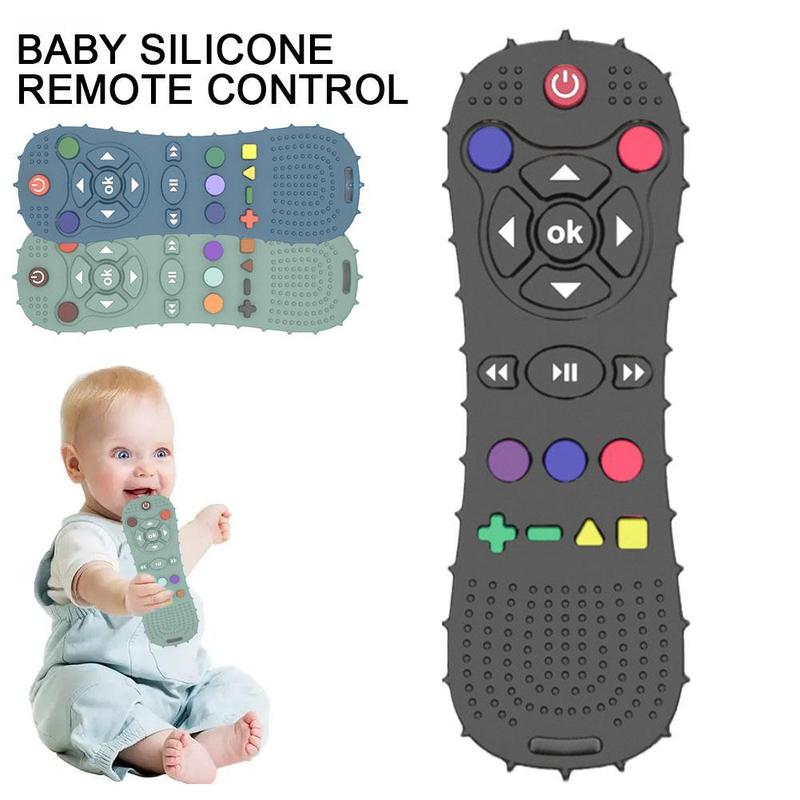 Teether Bayi, Bentuk Kawalan Jauh TV, Bahan Silikon, Sesuai untuk ...