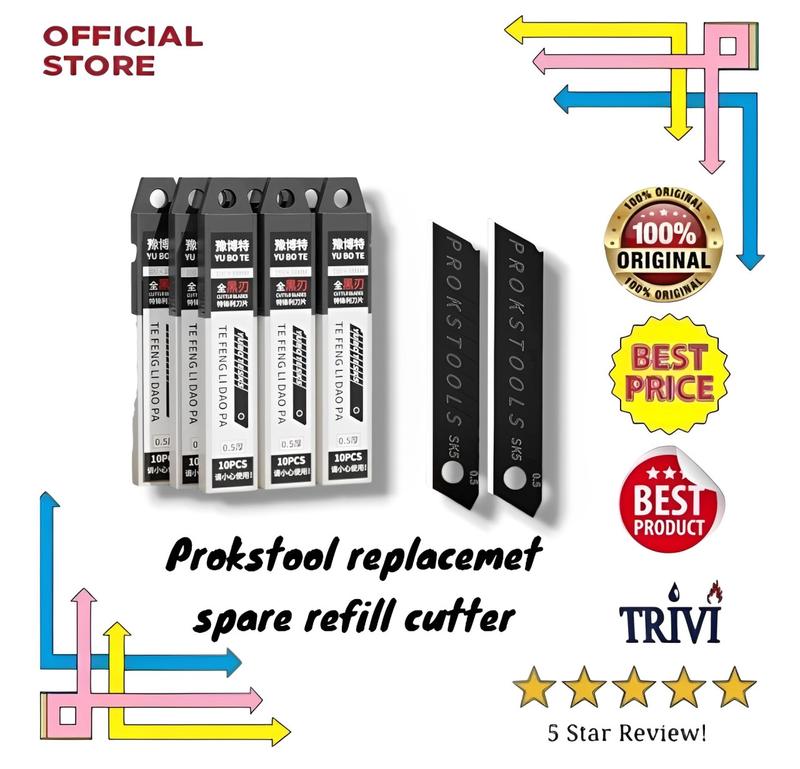 Prokstools replacement spare refill cutter blade sk 5, isi ulang - Shop ...