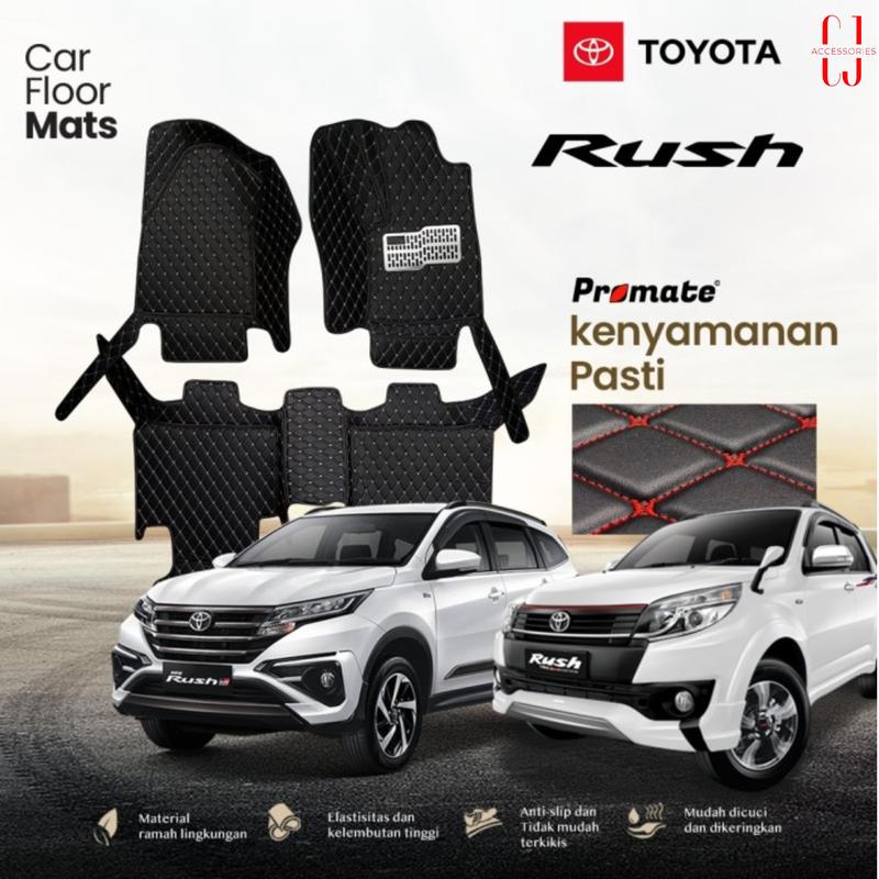 [CJ] Karpet Mobil TOYOTA Rush dan DAIHATSU Terios Premium Carmat - Shop ...