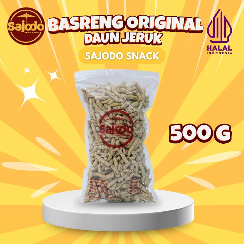 Basreng Original Daun Jeruk 500 Gram Camilan Sajodo Snack - Shop ...