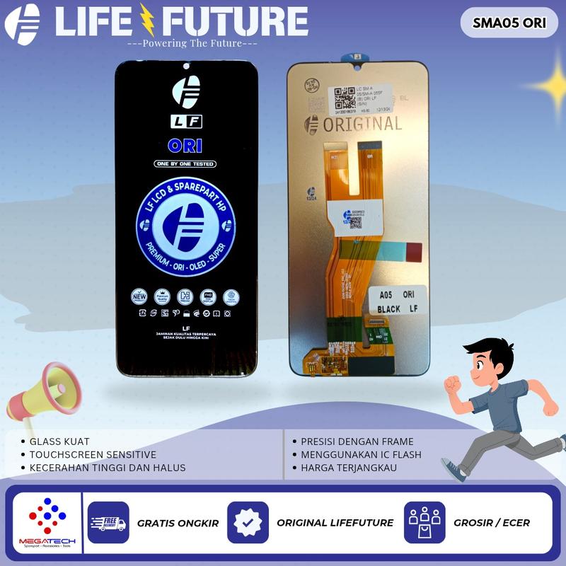 LCD dan Touchscreen SM A05 Ori Lf dengan Kaca - Glass - Shop | Tokopedia