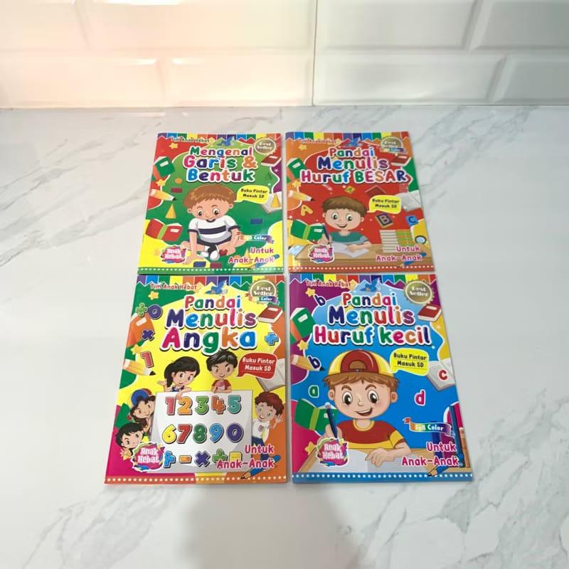 [ISI 6 PCS] Buku Belajar Menulis Anak TK PAUD Usia 4 - 7 Tahun - Shop ...