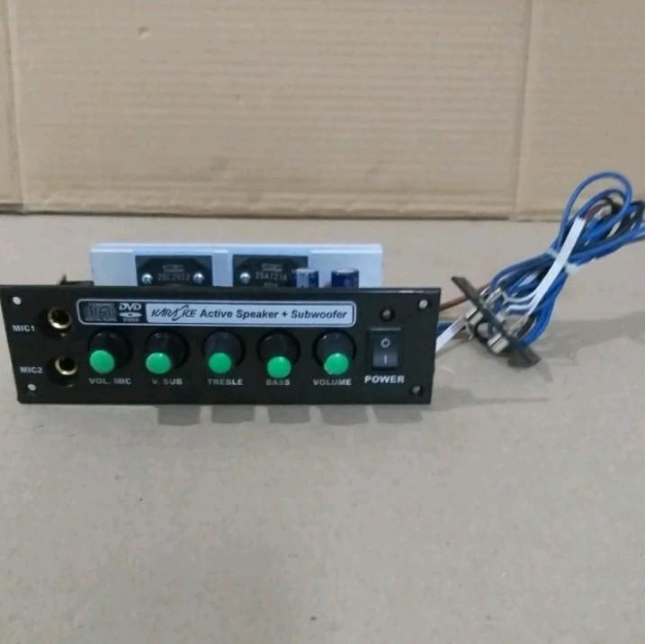 KIT ACTIVE SPEAKER AMPLIFIER 500WATT SANKEN A1216 / C2922 5D - Shop ...