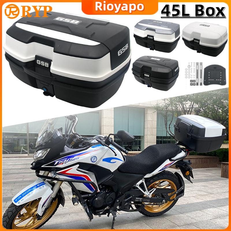 Box GSB 45 L Motorcycle Box Top Box Motorcycle Storage Waterproof ...