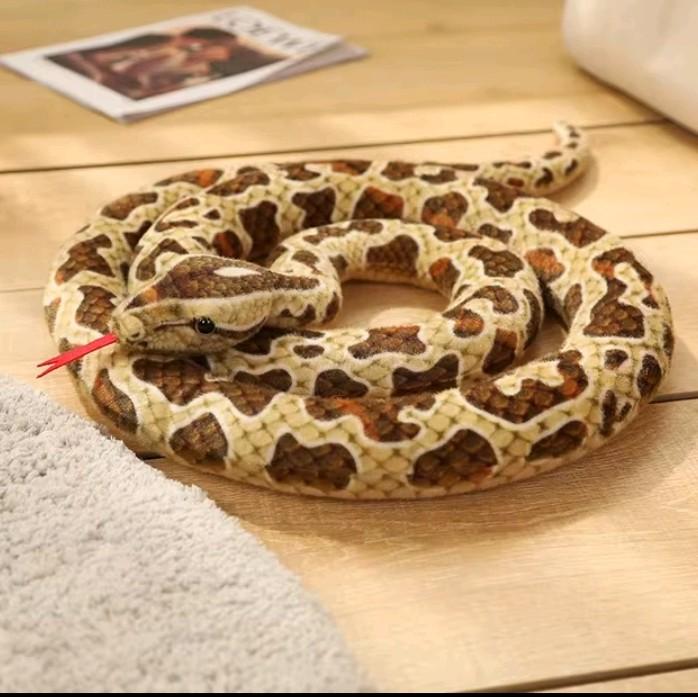 Boneka Jumbo Ular Phyton 2 Meter Besar Mainan Anak - Toys, Dolls - Shop ...