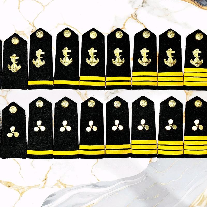 Shoulder Board for maritime seaman students (Anchor and Propeller ...