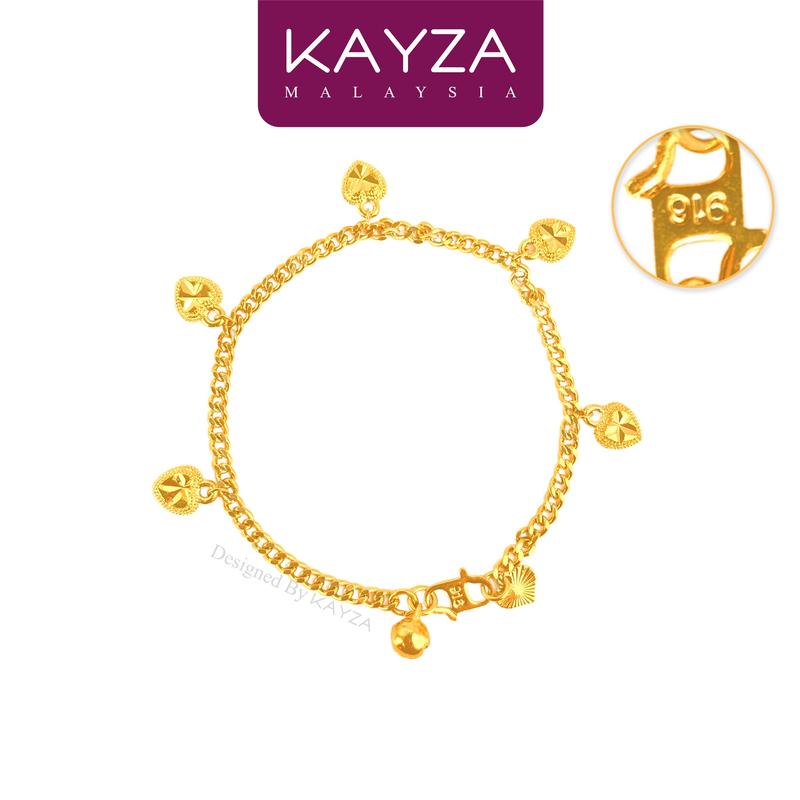 11B (7.5g) KAYZA Love Bracelets & Bangles Handcrafted Design - TikTok ...