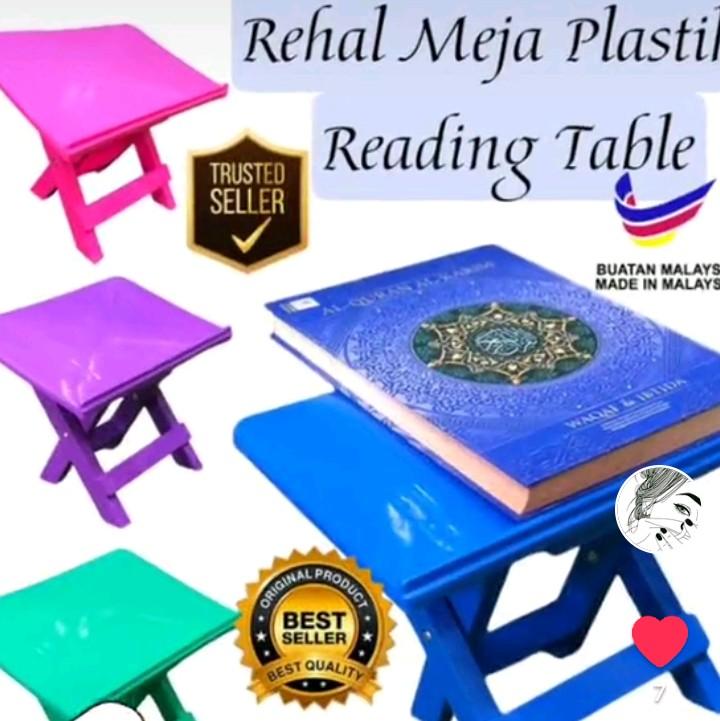 rehal meja plastik dan rehal meja kayu - TikTok Shop Malaysia