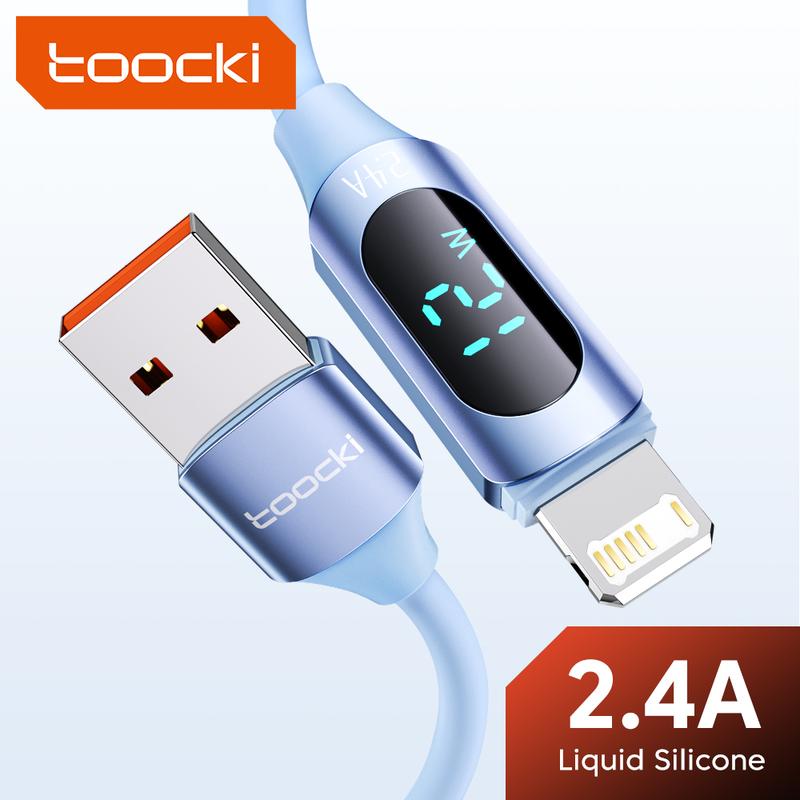 Toocki 2.4A USB Lightning Cable For iPhone 14 13 12 11 Pro Max - TikTok ...