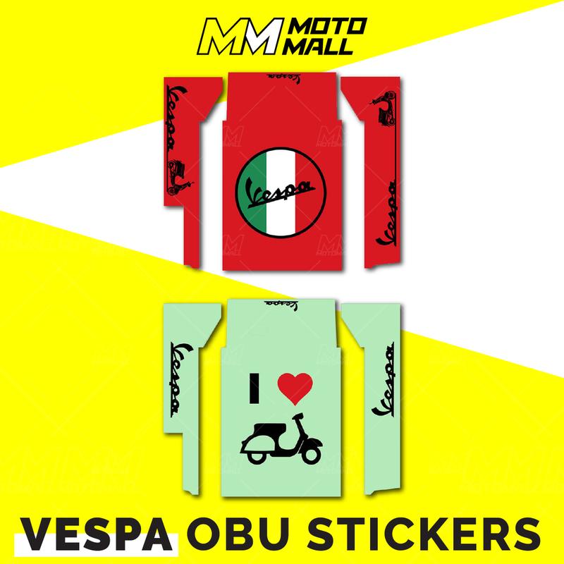 OBU Sticker Vespa Decal Vinyl Skin Wrap for Motorcycle - TikTok Shop ...