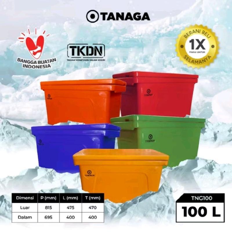 Tanaga Coolbox Tanaga 100 Liter TNG100 - Tempat Es Batu Kristal Termos ...
