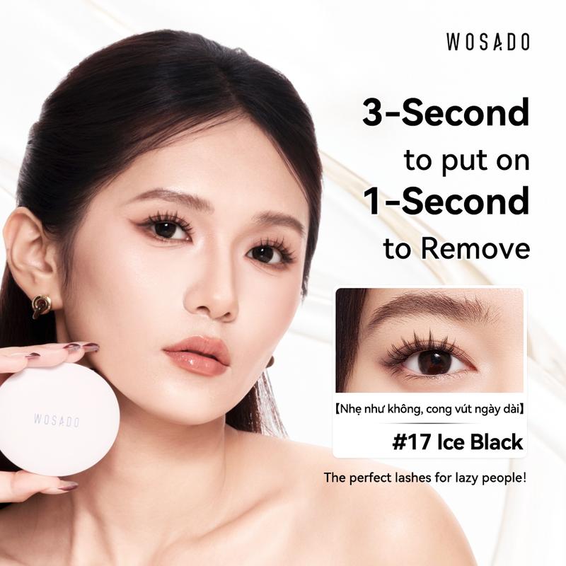 【Video】WOSADO Soft Magnetic Eyelash Brand New Upgrade Eyelashes ...