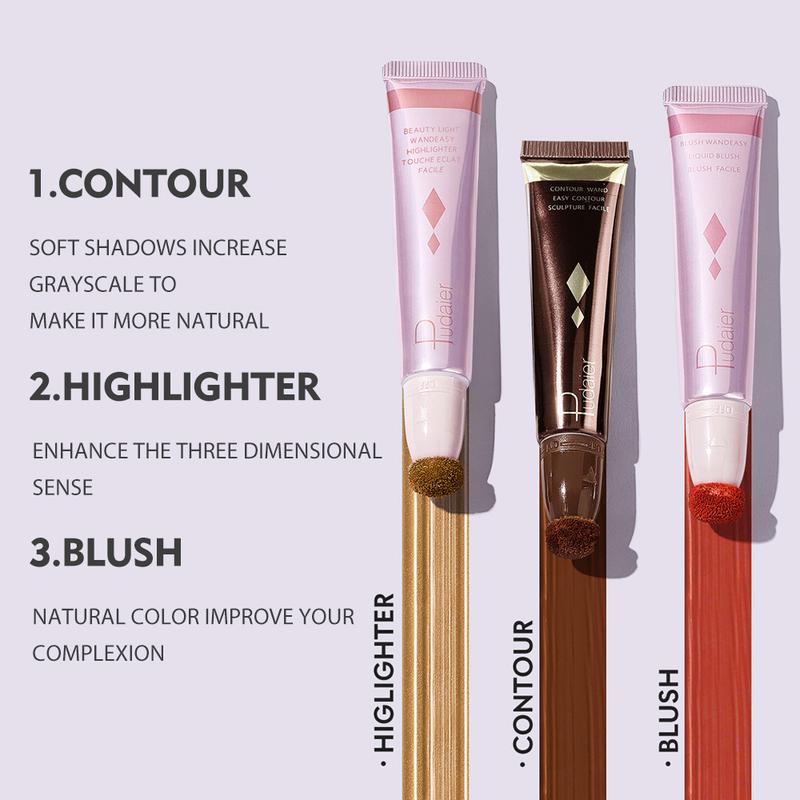 Pudaier 13 Color Liquid Blush High Gloss Long-lasting Makeup - TikTok ...