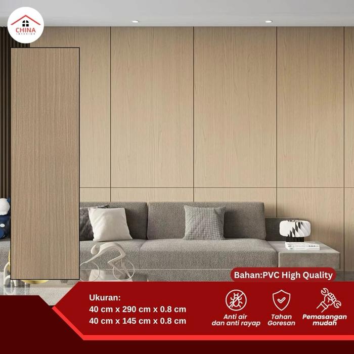 Promo 2.9x0.8 M Wallboard PVC Papan Panel Dinding wallboard Wpc ...