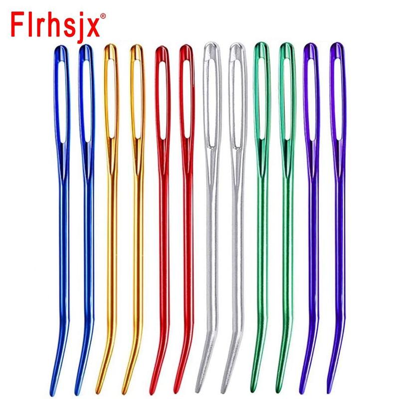 4/16pcs/set Yarn Needle with Big Eye Knitting Needles Tapestry - TikTok ...