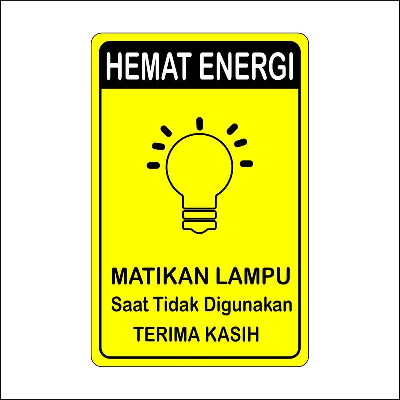 SIGN MATIKAN LAMPU HEMAT ENERGI AKRILIK BAHAN ACRYLIC TEBAL - Shop ...