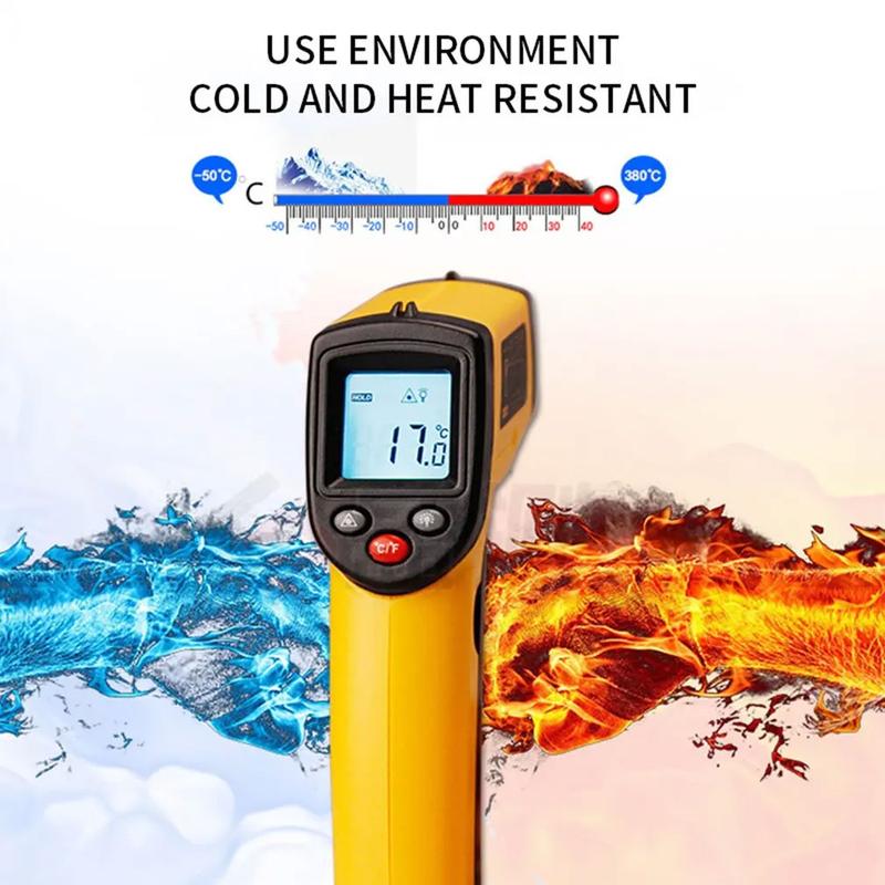 GM320 Thermogun Termometer Infrared Laser Industri Non Contact Lcd ...