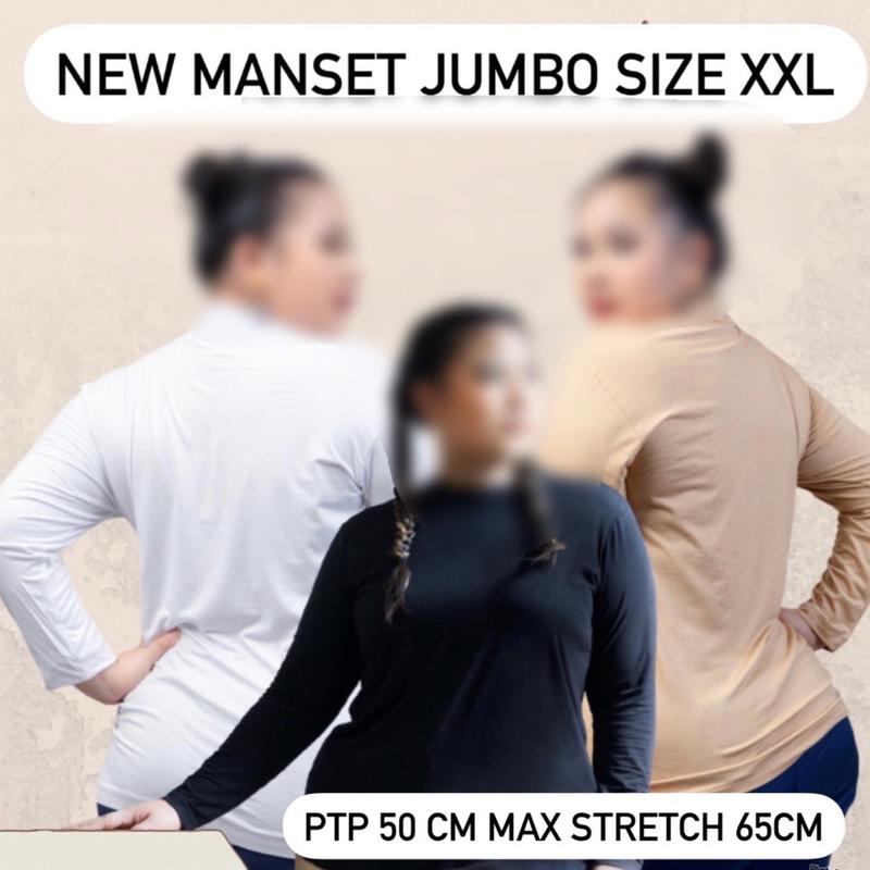 PROMO INNER BLOUSE jumbo / manset FIT size XXL - TikTok Shop Singapore