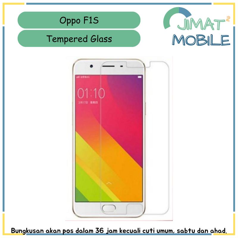 Oppo F1S Clear Screen Tempered Glass Screen Protector [Jimat - TikTok ...