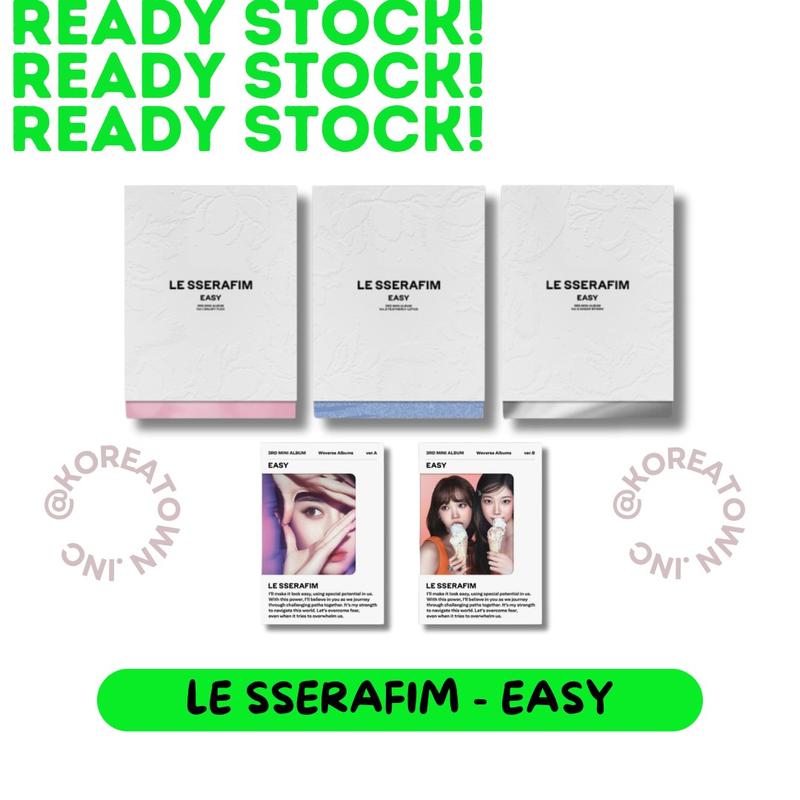 LE SSERAFIM EASY STANDARD VER WEVERSE VER - Shop | Tokopedia