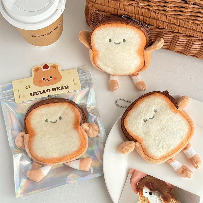 Loket Anak Patung Mewah, Roti Bakar Kartun Comel, Dompet Syiling ...