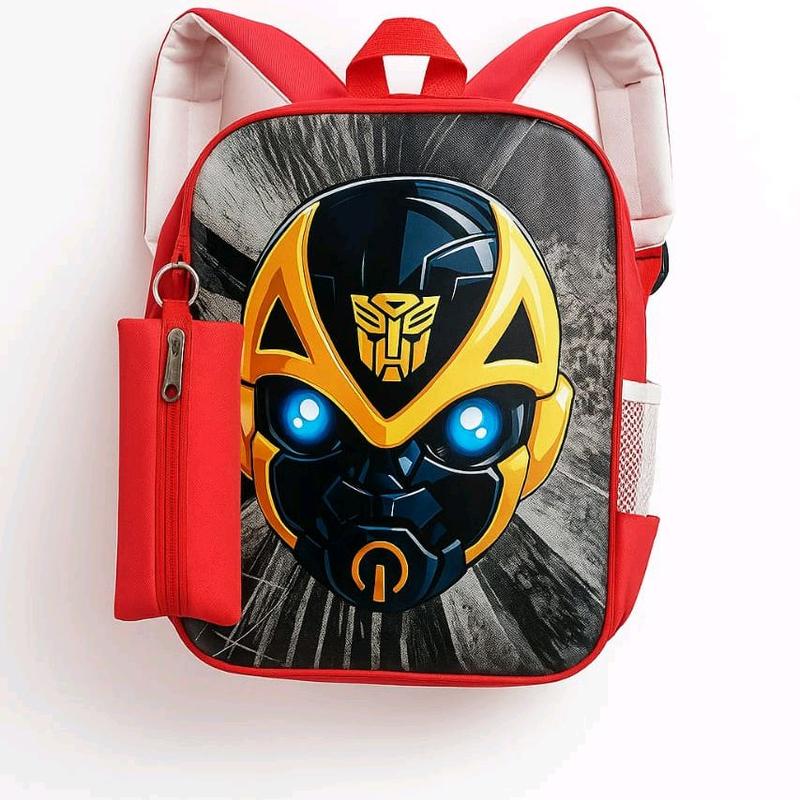 Transformers Tas Sekolah Anak PAUD TK Karakter Transpomer Ideal untuk ...