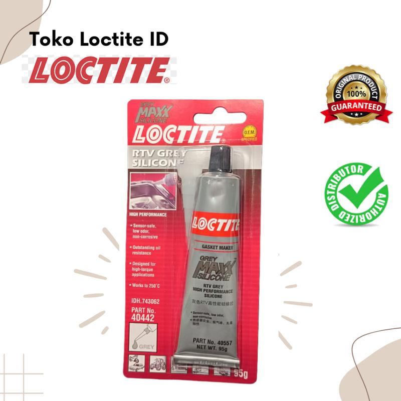 Loctite 5699 Grey Maxx 95 Gr/RTV Grey Silicone Gasket Maker/RTV Tahan ...