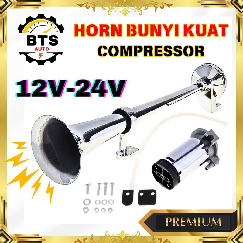 BTS Lori 12V 24V Air Horn Single Trumpet Compressor Super Loud - TikTok ...