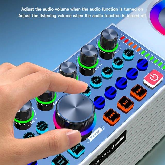 SY8 sound card audio all-in-one live broadcast professional equipment ...