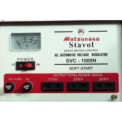 Stavol Stabilizer 1000W Matsunaga Dengan Circuit Breaker - Shop | Tokopedia