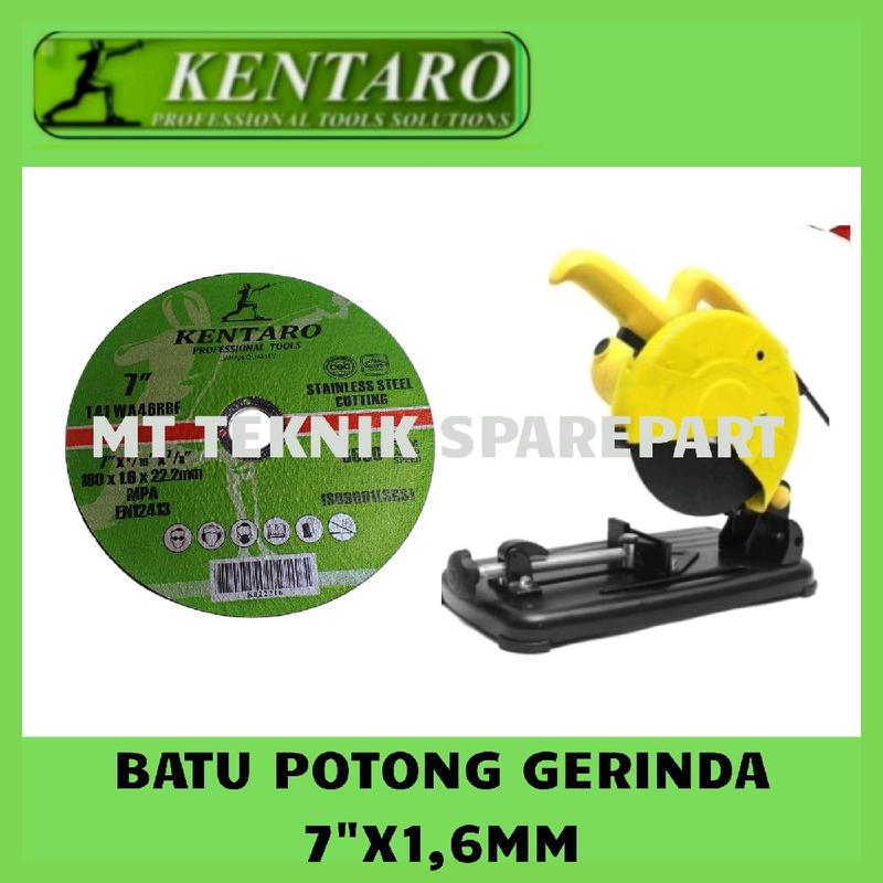 Kentaro Batu Potong Gerinda 7 Inch Original Besi Stainless Steel 1,6MM ...