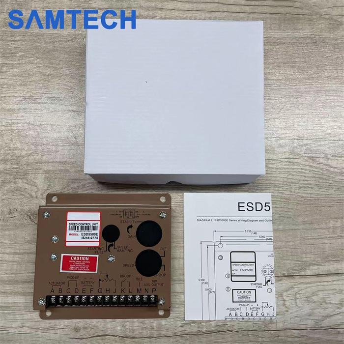 ESD5500E SERIES SPEED CONTROL UNIT ESD-5500E SPEED GOVERNOR ESD 5500 E ...