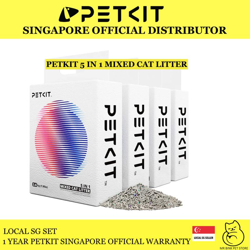 (Same Day Delivery) PETKIT 5 in 1 Mixed Flushable Cat Litter - TikTok ...