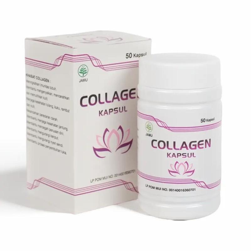 Kapsul Collagen 50 Kapsul Nutrisi Untuk Membantu Menjaga Kebersihan ...