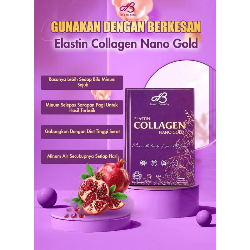 Collagen Nano Gold Hana Beauty Skincare Natural Rejuvenating - TikTok ...