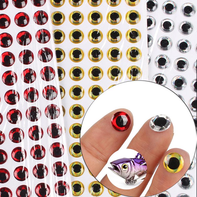 Fishing Accessories Fishing Tackle Holographic Eyeball 3mm 4mm - TikTok ...