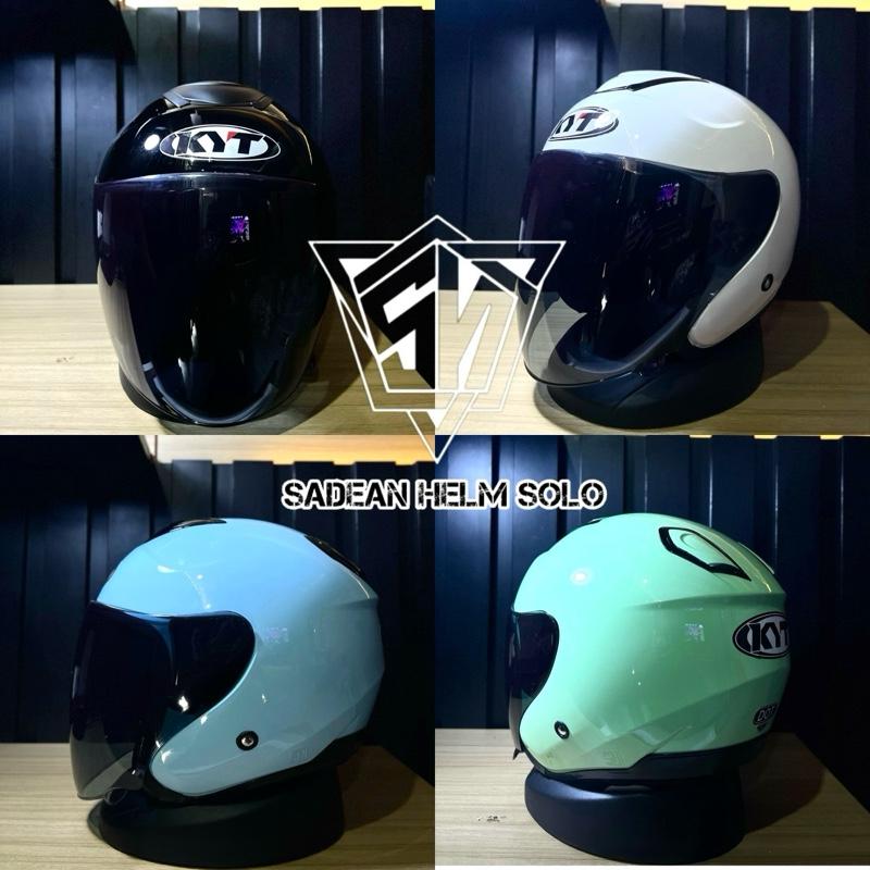 Helm Kyt Kyoto Paket Ganteng Kaca Smoke SNI free kardus box - Shop ...
