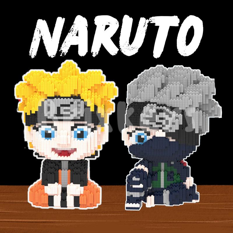 31-39cm Naruto Block Naruto Kakashi Building Blocks Toys Gif - TikTok ...